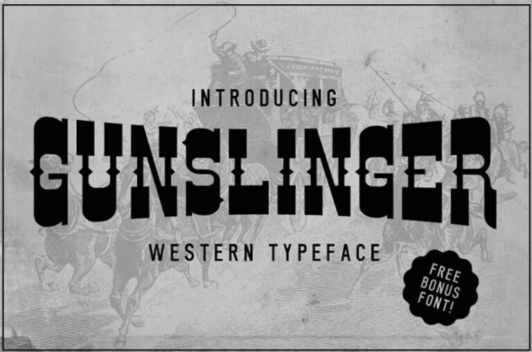 Top 40 Rugged Western Fonts (Free & Premium)