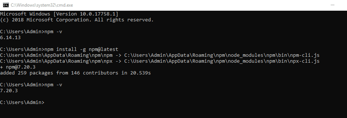 Npm Install Latest Version Windows Bettajapan
