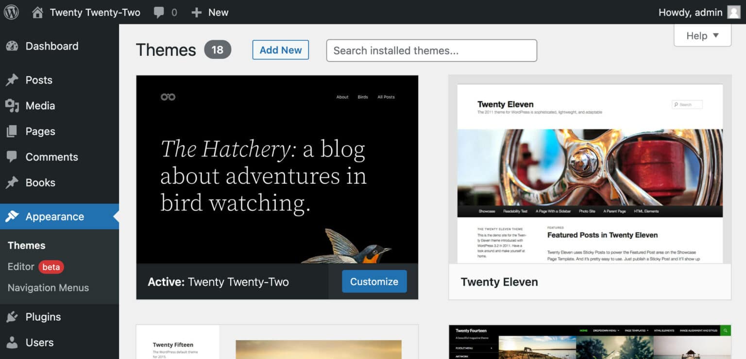 A Deep Dive into Twenty Twenty-Two and WordPress Block Themes