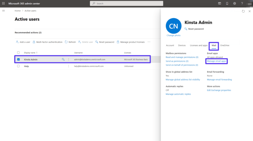 Enable SMTP Authentication For Office 365 Merchanter