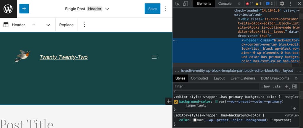 A Deep Dive into Twenty Twenty-Two and WordPress Block Themes