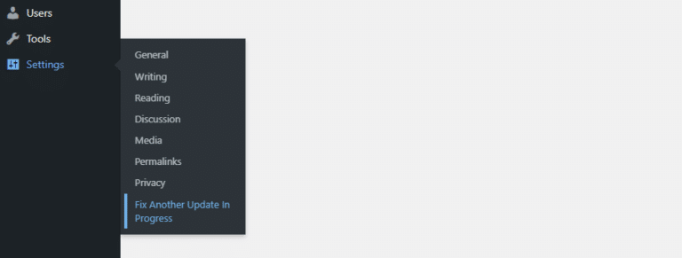 How To Fix the “Another Update is Currently in Progress” Error in WordPress