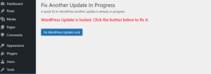 How To Fix the “Another Update is Currently in Progress” Error in WordPress