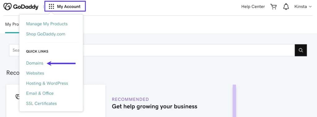 How to Add an A Record with GoDaddy - Kinsta®