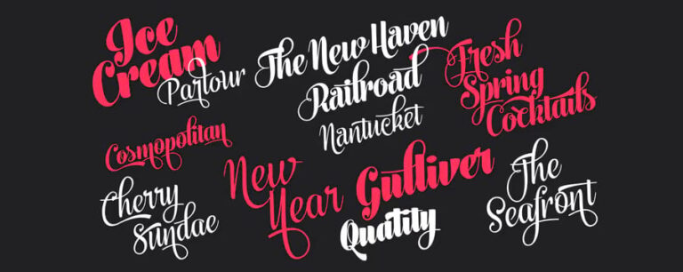 50+ Stunning Retro Fonts From the 50s to the 90s