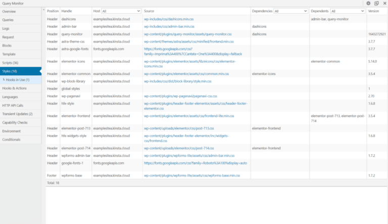 Query Monitor - Debug WordPress and Improve Website Performance