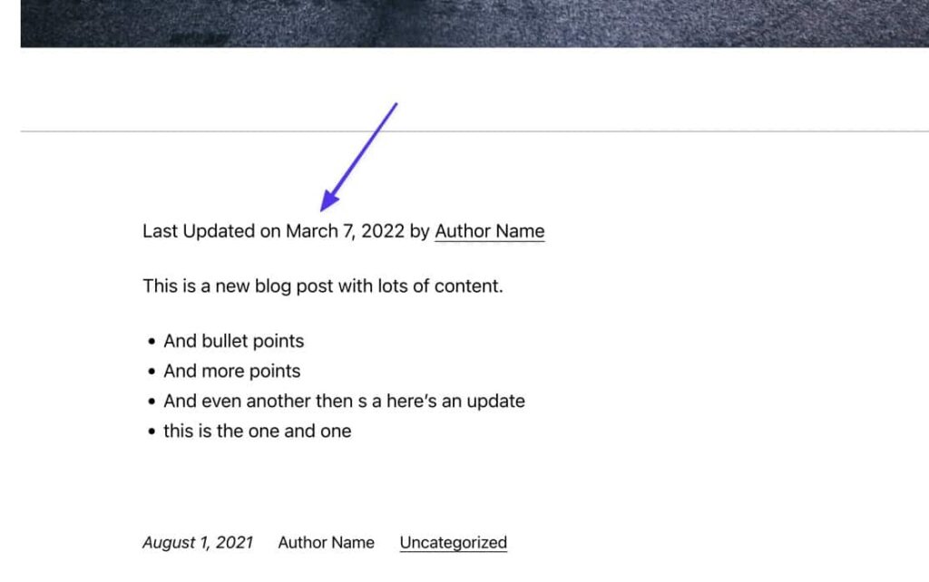 How To Show Last Updated Date on WordPress Posts and Pages
