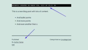 How To Show Last Updated Date on WordPress Posts and Pages