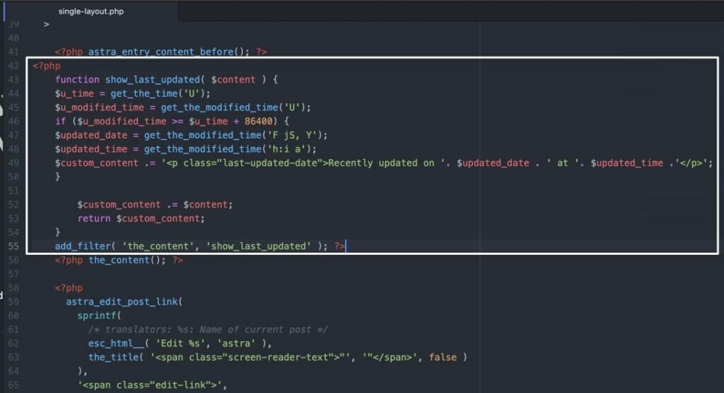 How To Show Last Updated Date on WordPress Posts and Pages