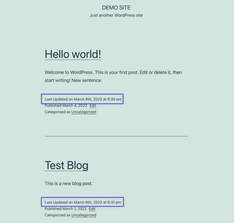 How To Show Last Updated Date On WordPress Posts And Pages KERBCO Web