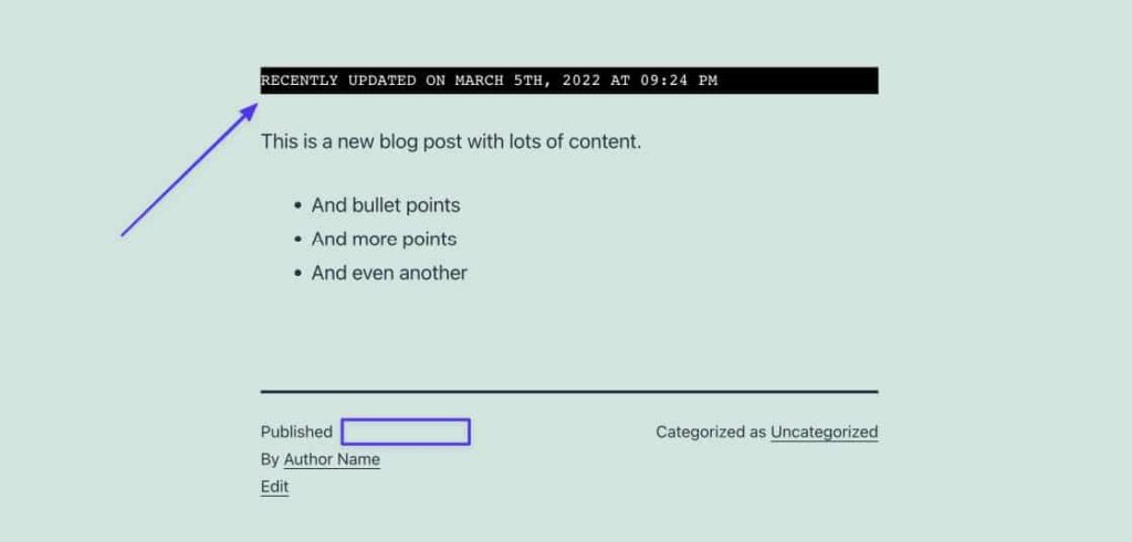 How To Show Last Updated Date On Wordpress Posts And Pages
