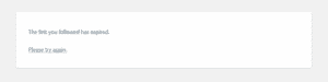 How To Fix “The Link You Followed Has Expired” WordPress Error