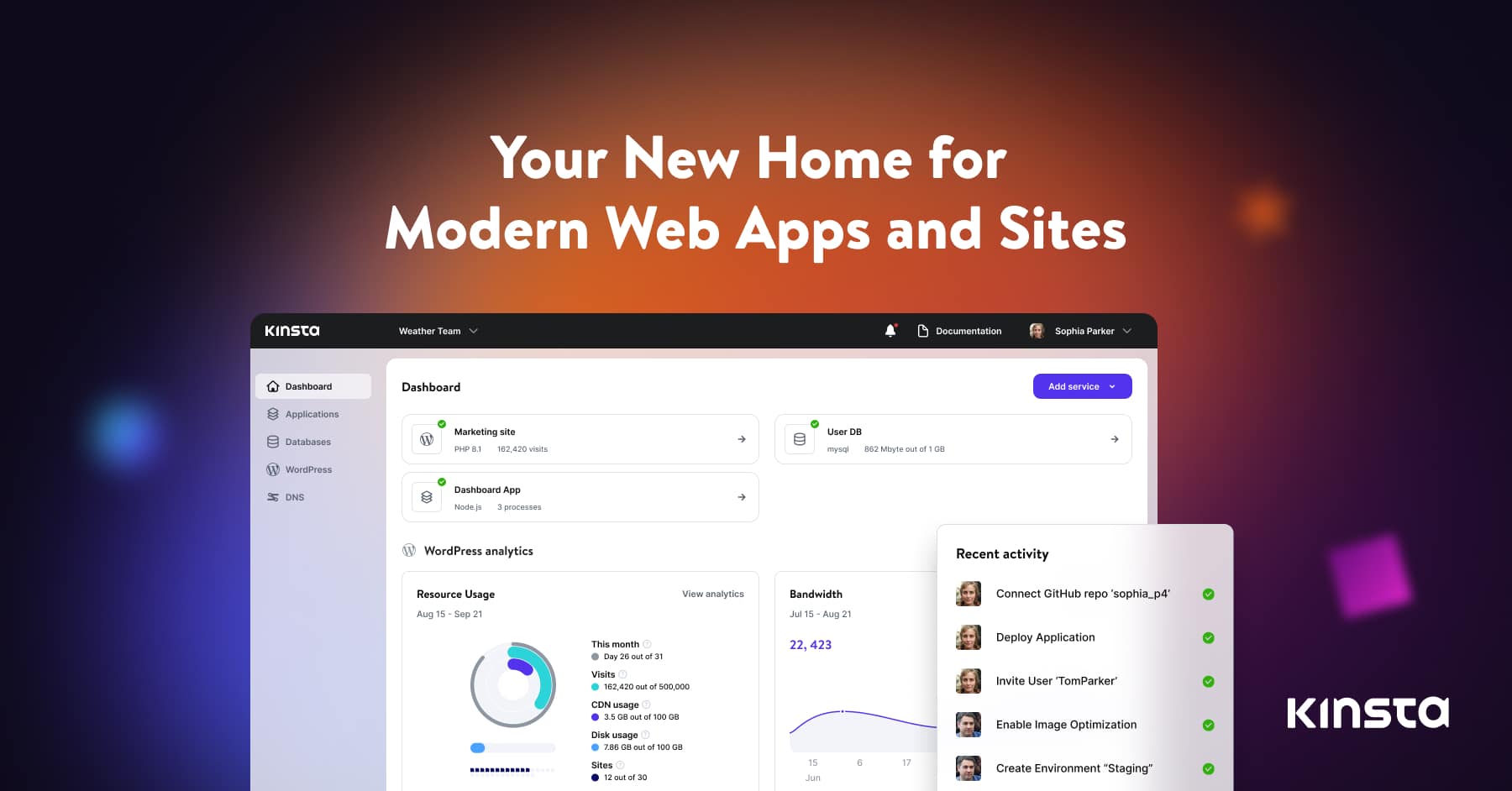 Kinsta® Cloud Hosting - All Your Projects in One Platform