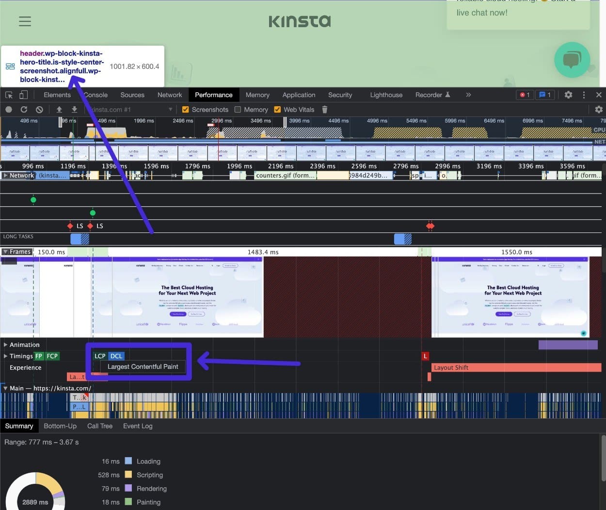 Largest Contentful Paint (LCP): How To Improve Your Time - Kinsta®