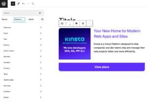 How To Build WordPress Block Patterns - Kinsta®