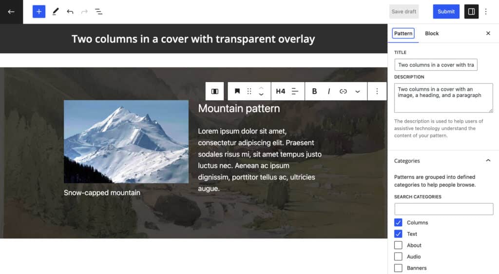 How To Build WordPress Block Patterns - Kinsta®