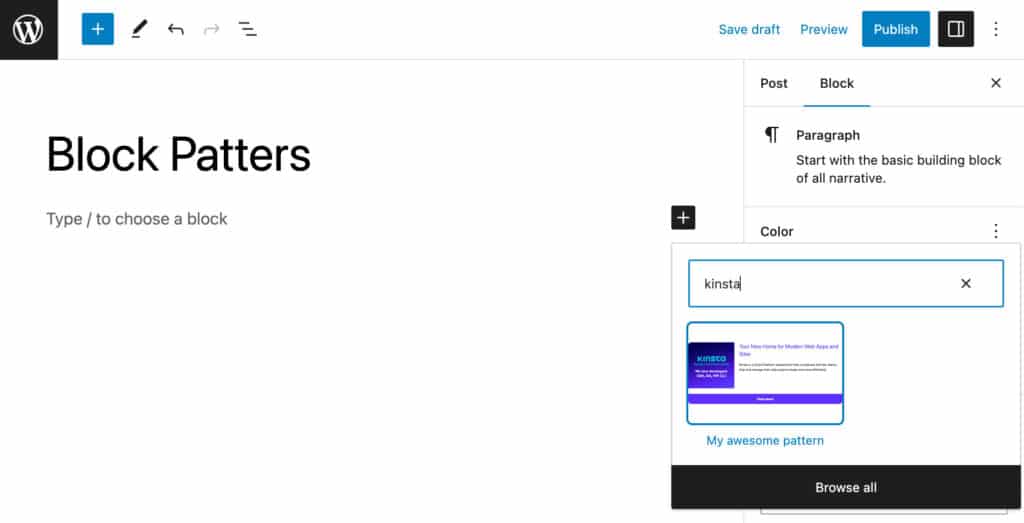 How To Build WordPress Block Patterns - Kinsta®