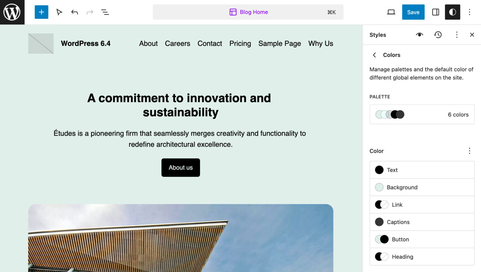 Twenty Twenty-Four: a minimal multipurpose WordPress theme