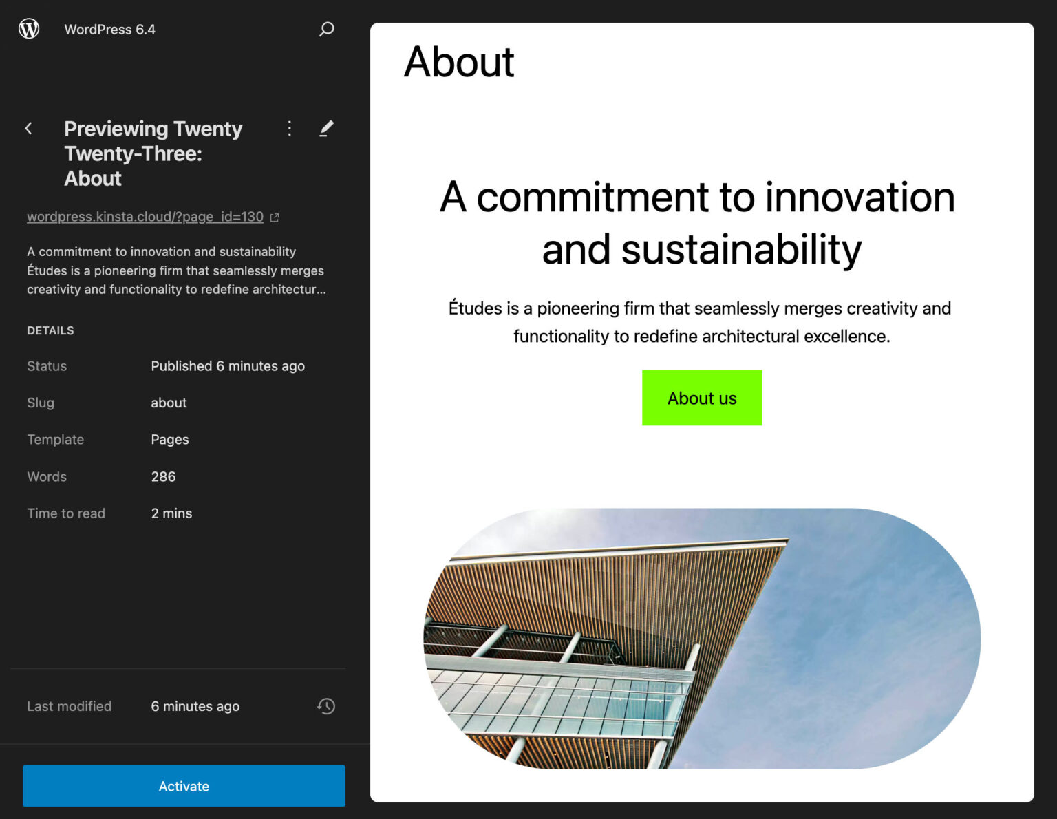 Twenty Twenty-Four: a minimal multipurpose WordPress theme