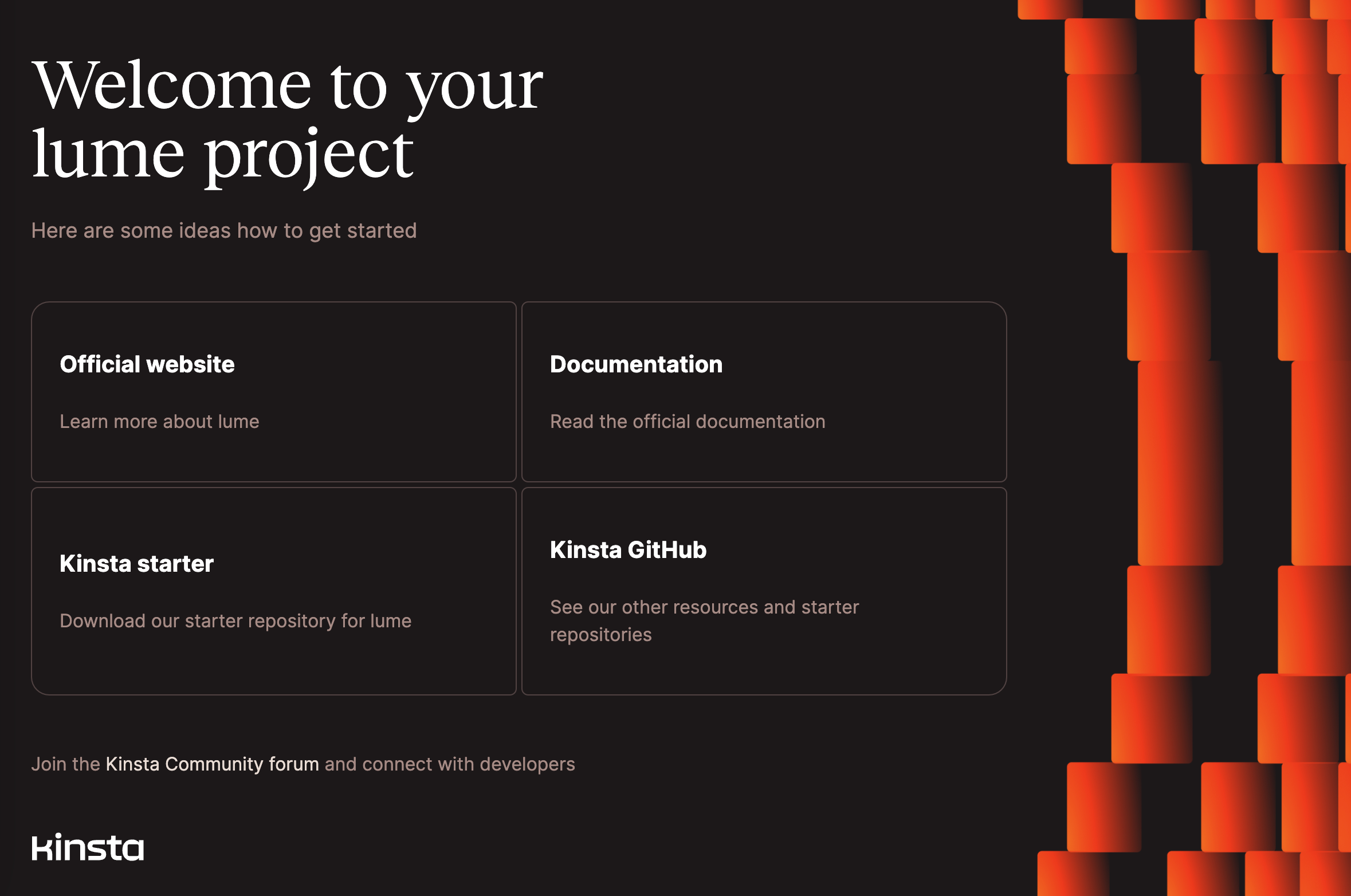 Lume - Kinsta®