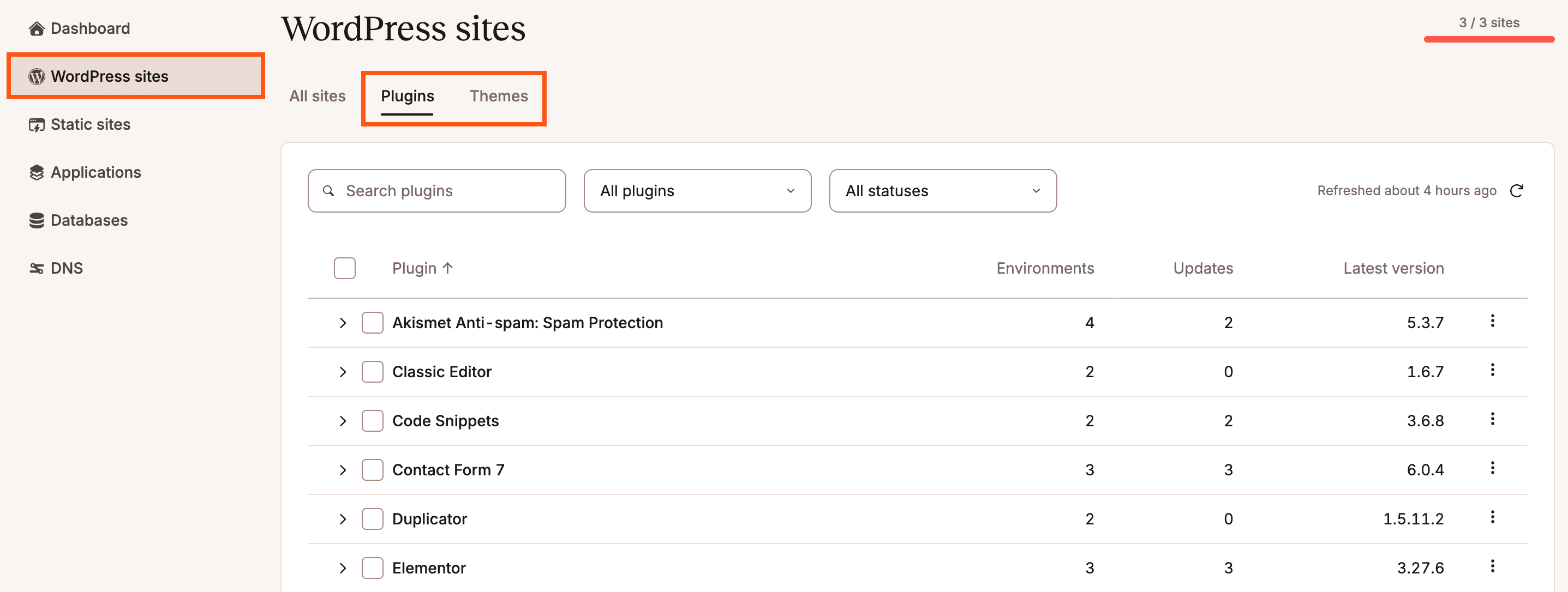 Plugins and Themes - Manage Plugins and Themes - Kinsta® Docs
