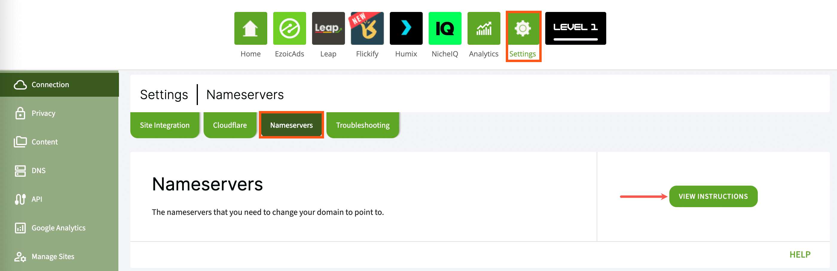 CDN - Ezoic - Kinsta® Docs