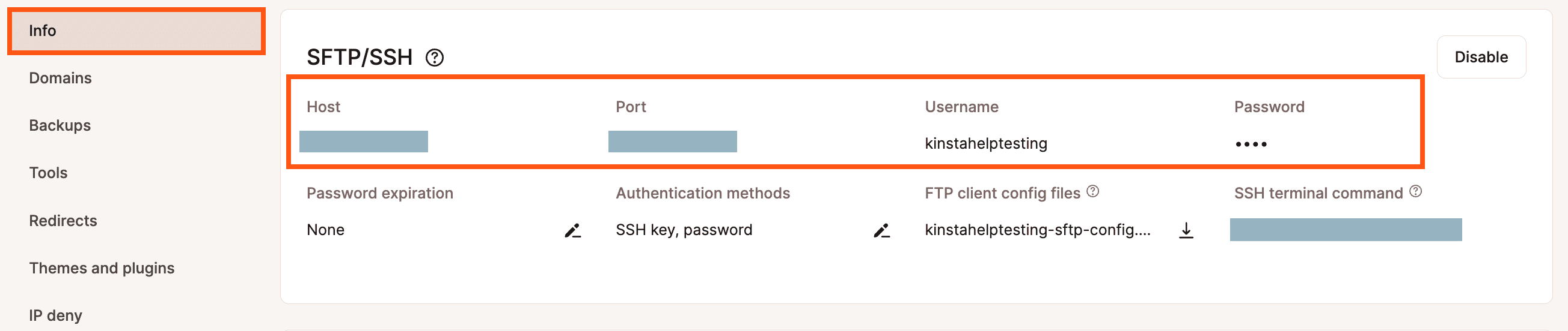 WordPress Hosting - SFTP - Kinsta® Docs