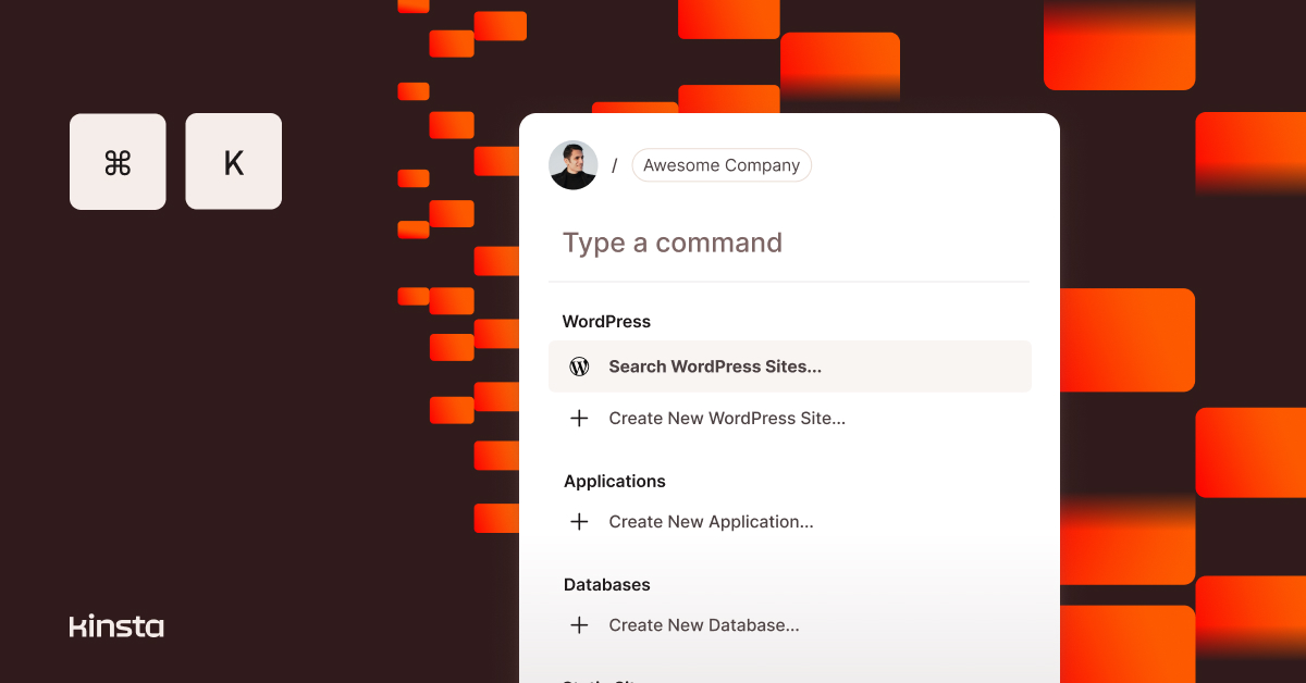 Speed MyKinsta navigation with keyboard-powered omni-search - Kinsta®