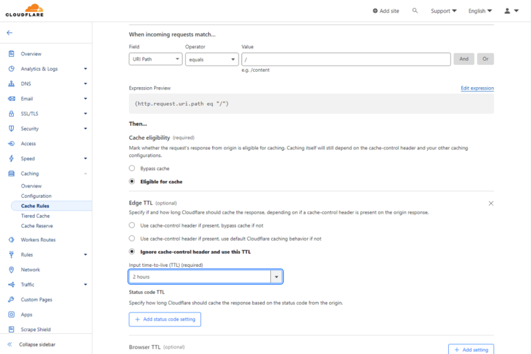 How to use Edge Caching to improve WP performance