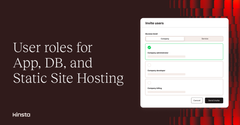 Assign users to manage apps, databases, and static sites - Kinsta®
