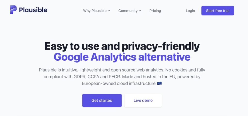 Plausible Analytics: Privacy-focused GA4 alternative for WP