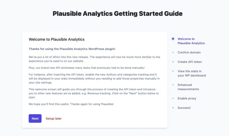 Plausible Analytics: Privacy-focused GA4 alternative for WP