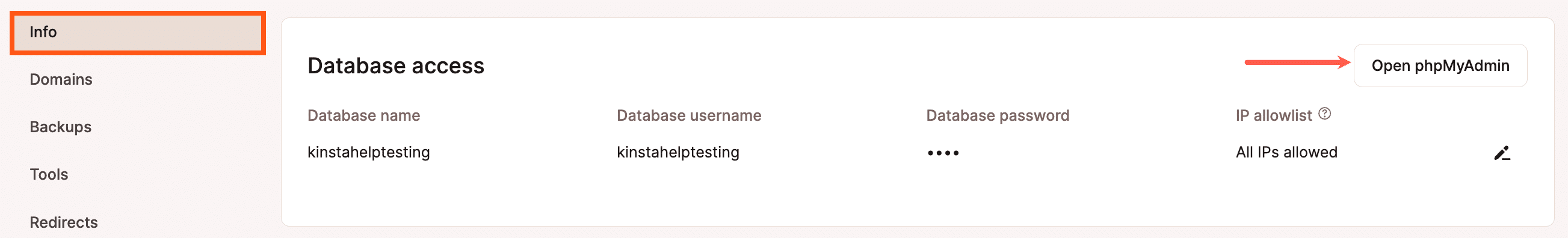 Database Management Import Mysql Database Kinsta® Docs 