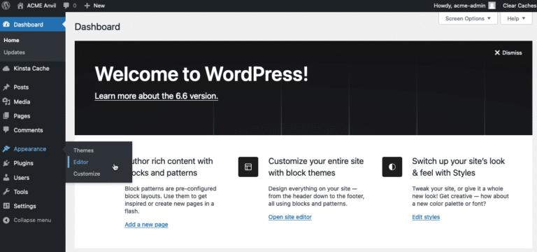 Edit your WordPress site’s header without plugins - Kinsta®