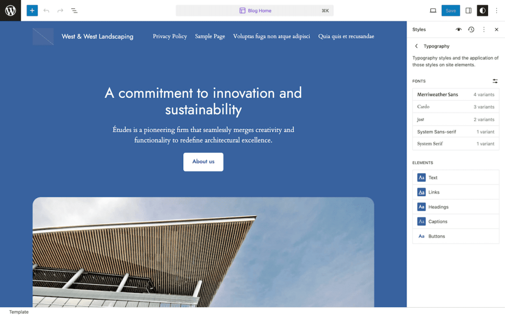Revolutionizing WordPress typography with theme.json