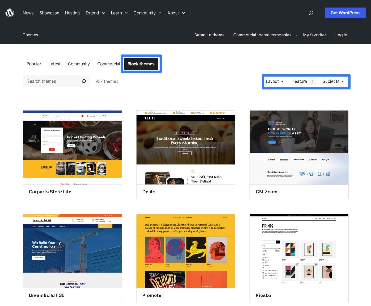 13 best WordPress block themes for FSE (most are free!)