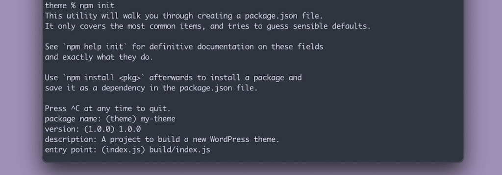 Advanced WordPress development with wp-scripts