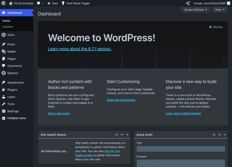 WordPress dark mode: key benefits and how to set it up