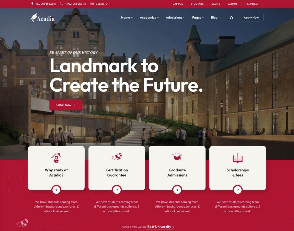 12 best WordPress themes for universities and colleges