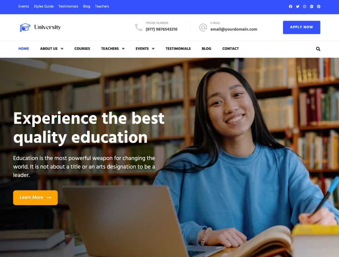 12 best WordPress themes for universities and colleges