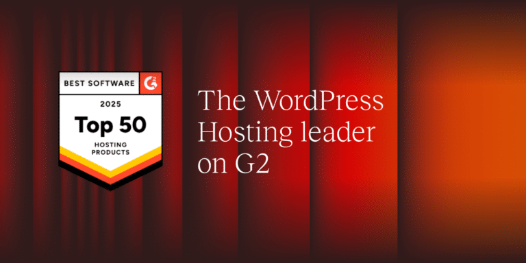 2025 G2 Software Awards: Kinsta is the Best WordPress Host