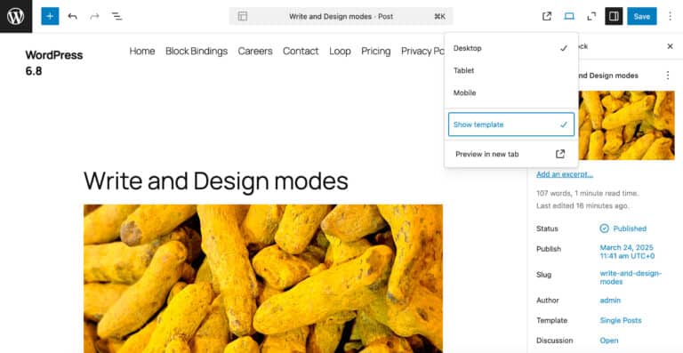 What’s new in WordPress 6.8