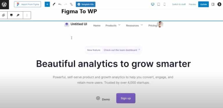 How to convert a Figma project to WordPress (3 Methods)
