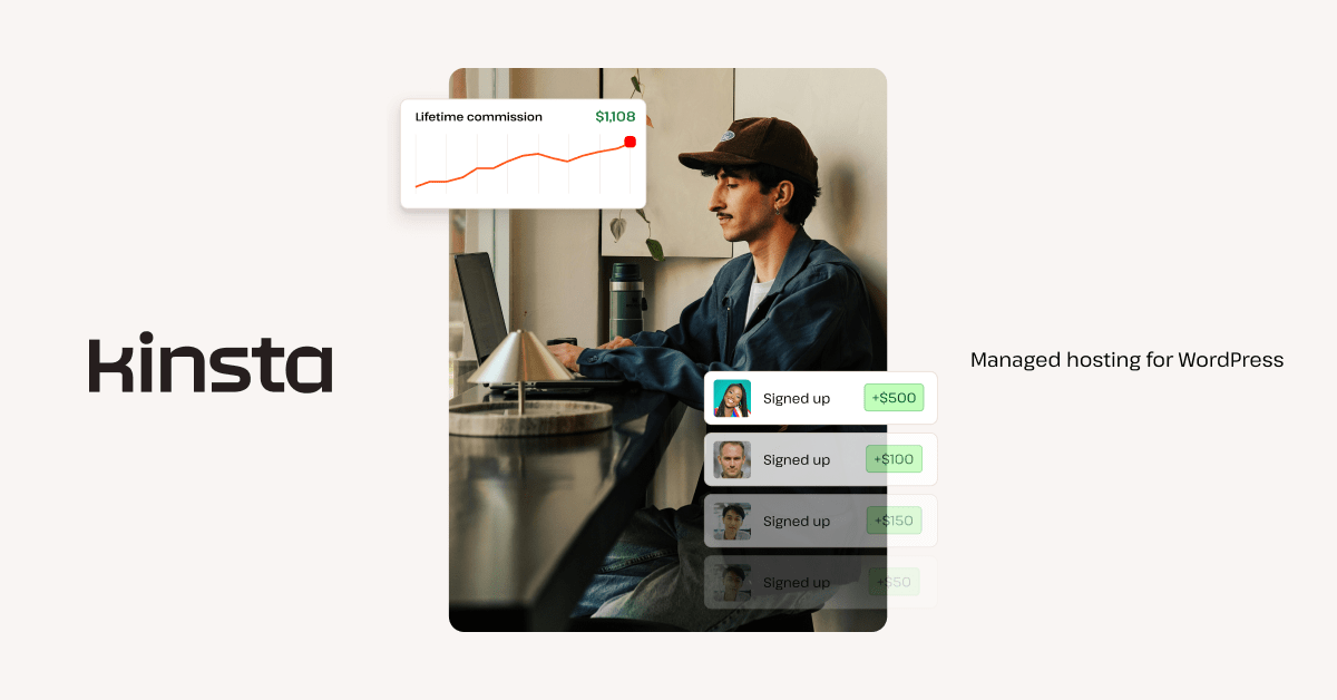 Scale your YouTube earnings with Kinsta's affiliate program