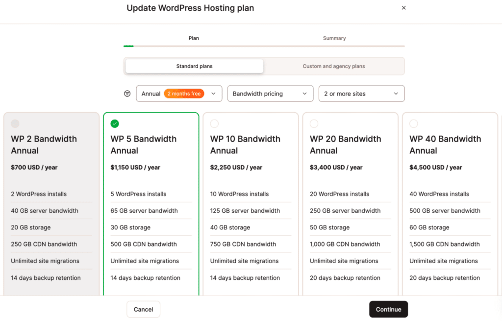Bandwidth-based plans add flexibility to hosting at Kinsta